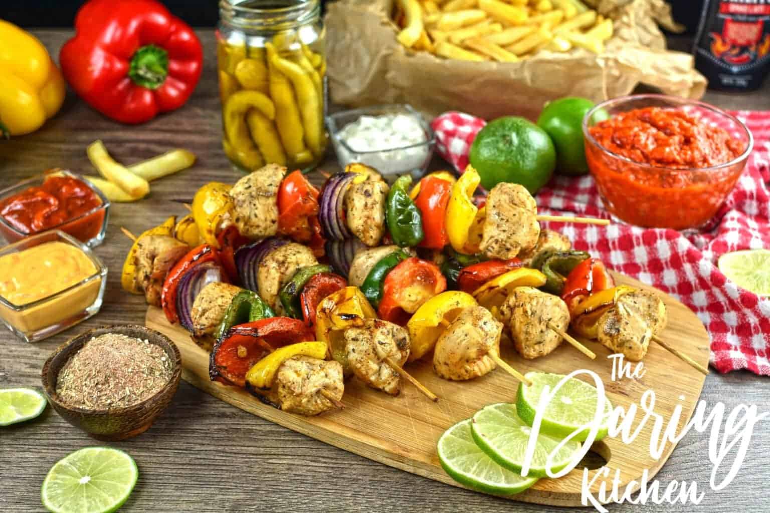 Grilled Chicken Skewers Recipe - Daring Kitchen