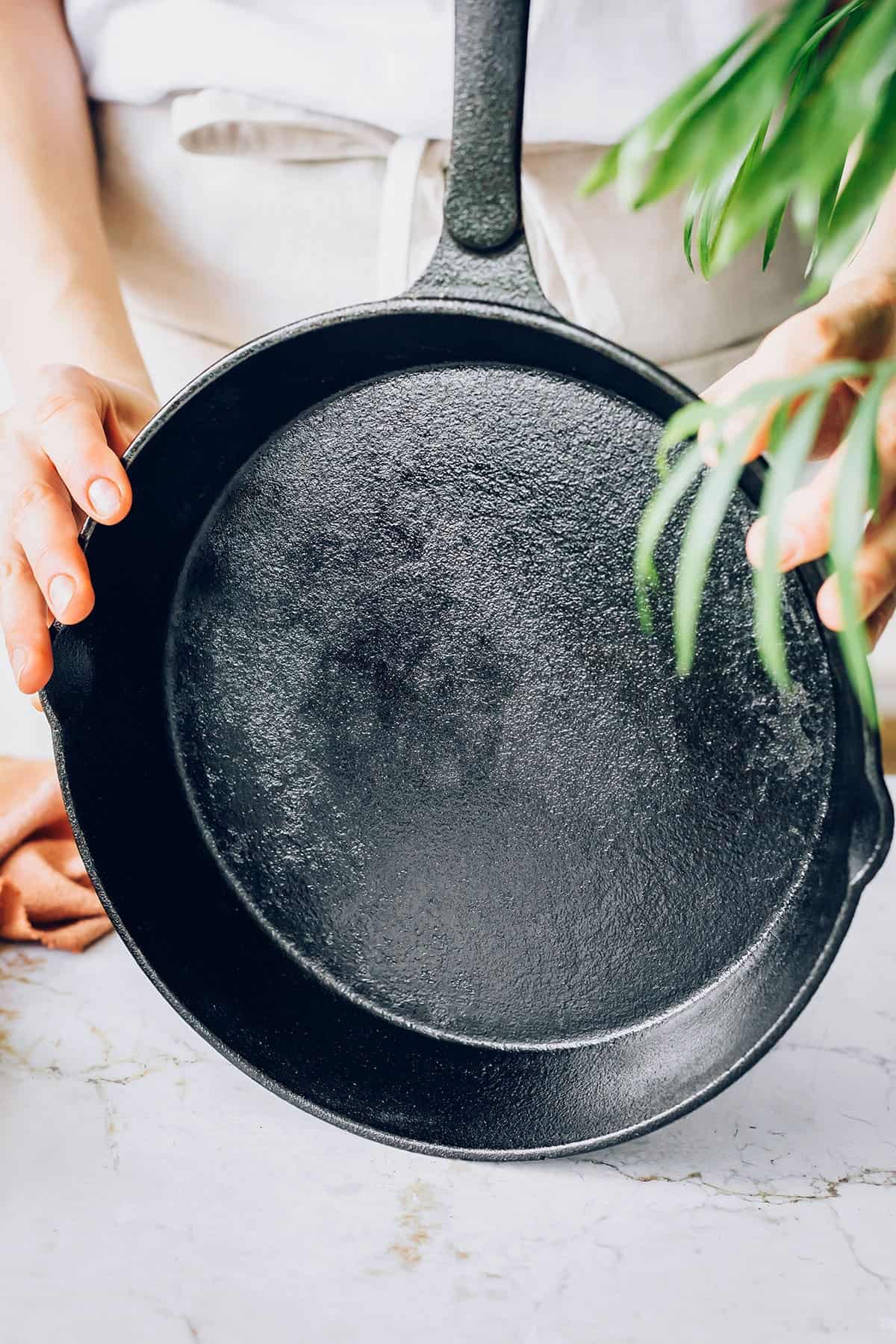 How To Clean a Cast Iron Skillet - Daring Kitchen