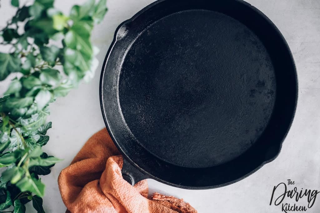 How to Clean A Rusty Cast Iron Skillet - Daring Kitchen