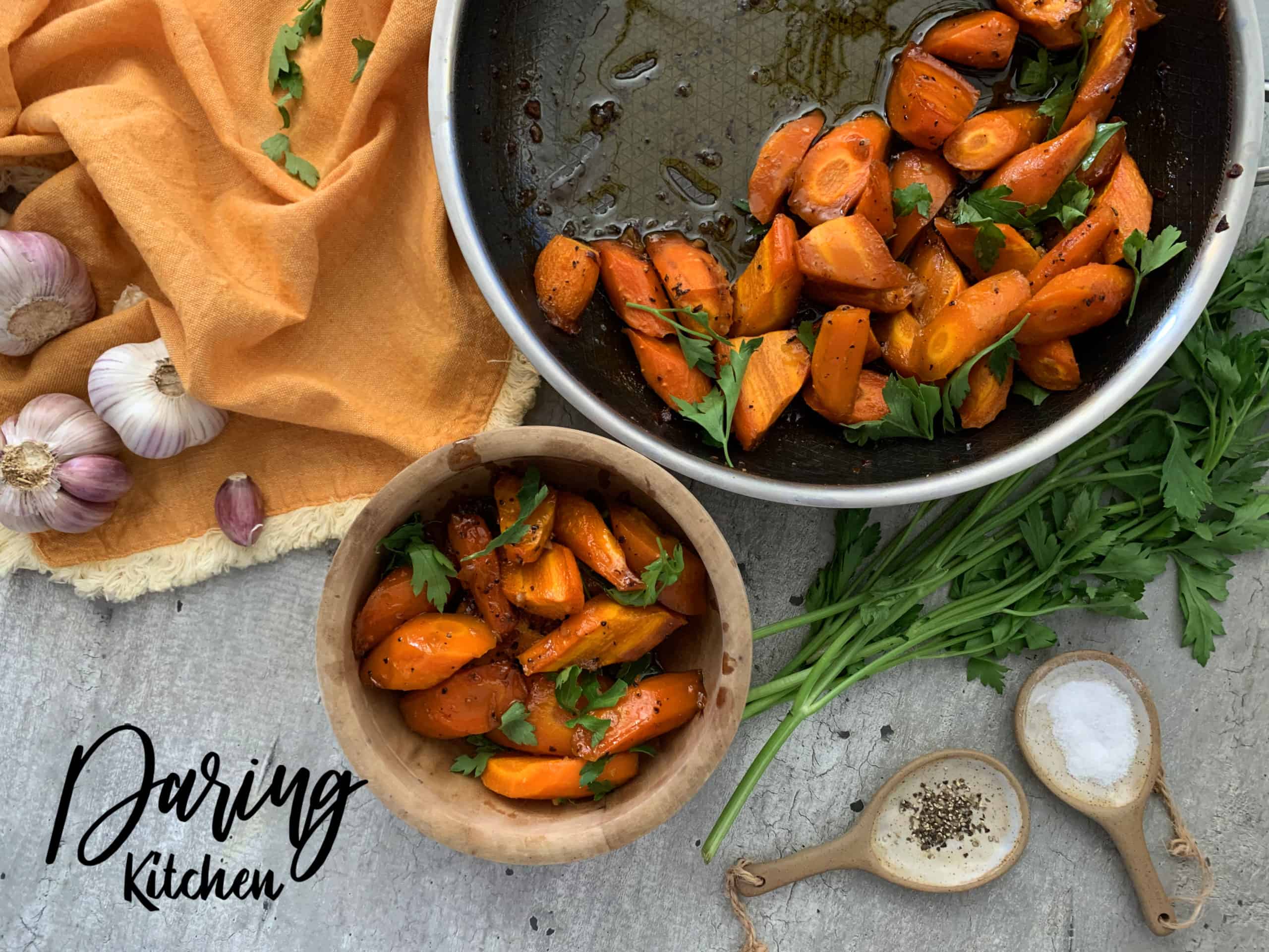 Honey Garlic Roasted Carrots - Daring Kitchen