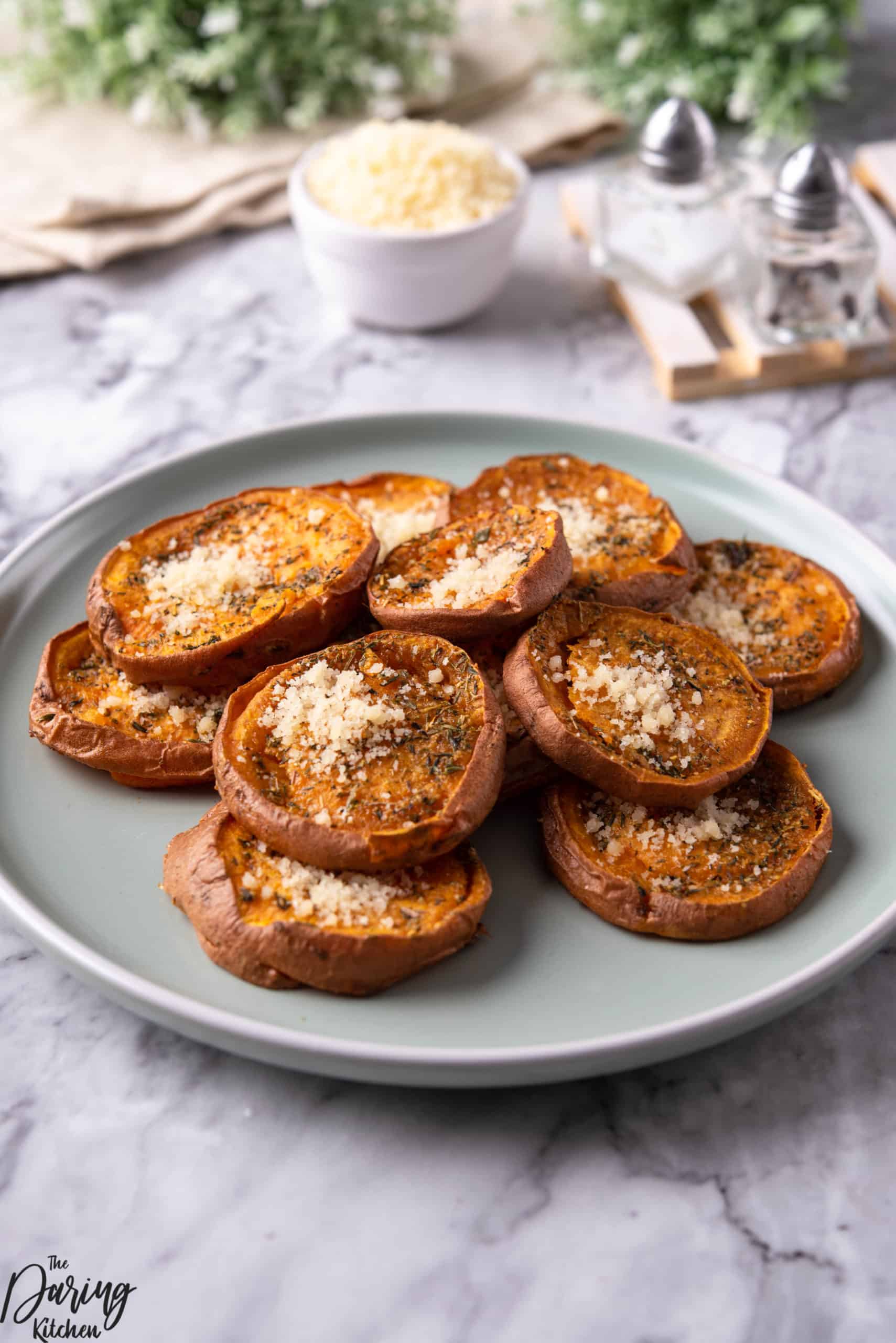 Crispy Smashed Sweet Potatoes - Daring Kitchen