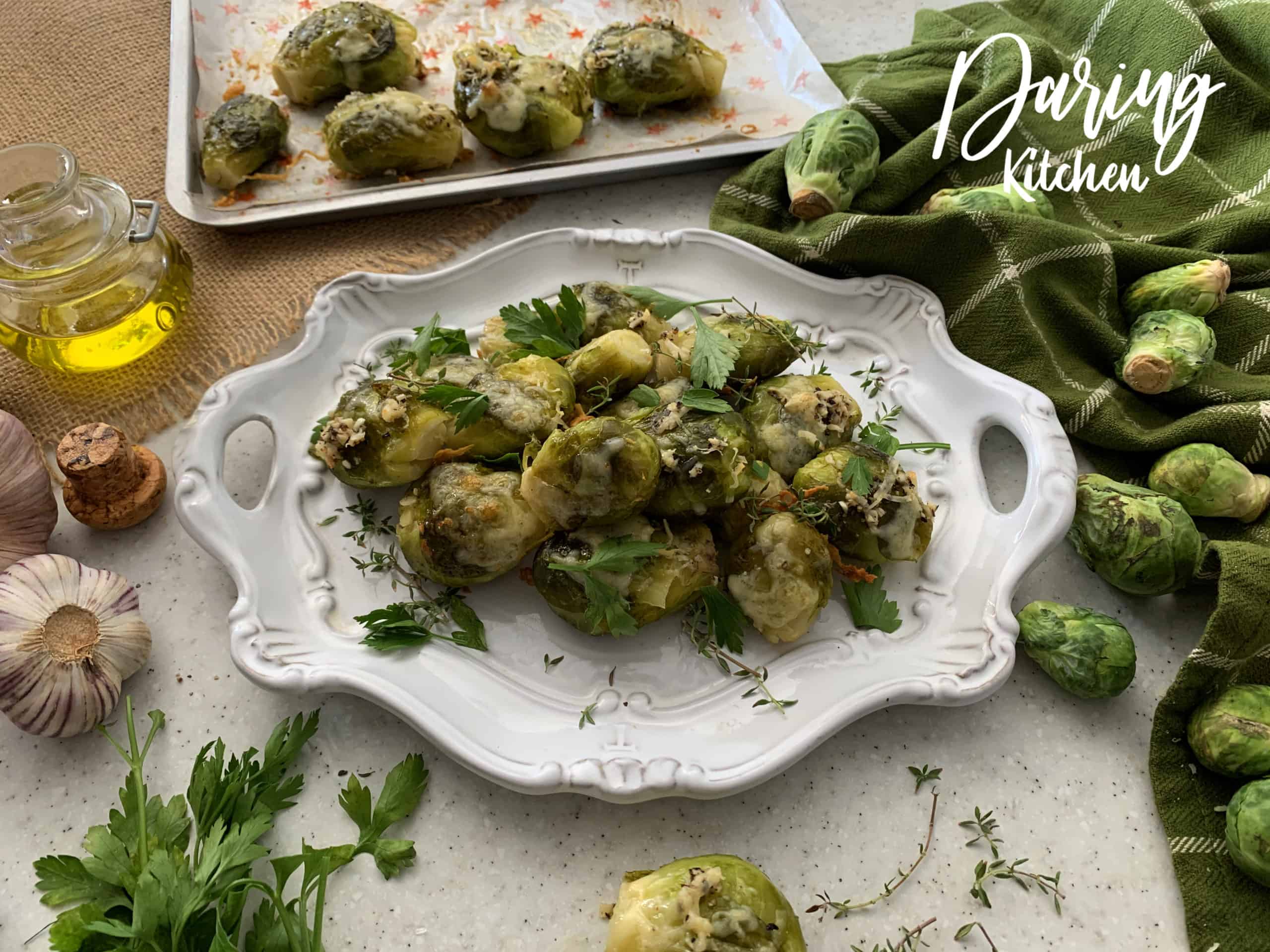 Smashed Brussel Sprouts Recipe - Daring Kitchen