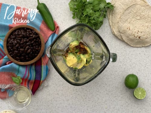 Easy Black Bean Tacos - Daring Kitchen