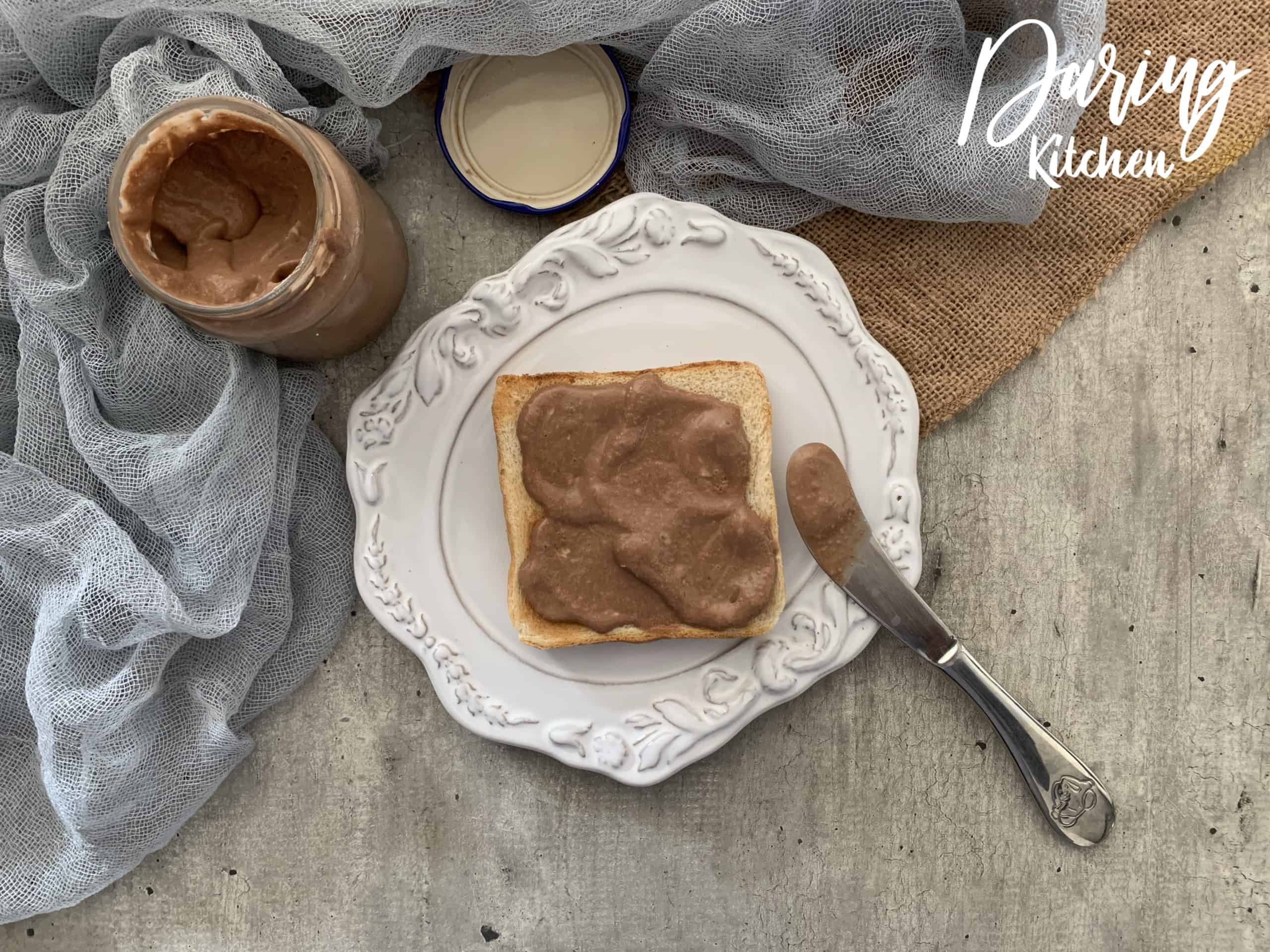 4-Ingredient Vegan Nutella (Chocolate Spread) Recipe - Daring Kitchen