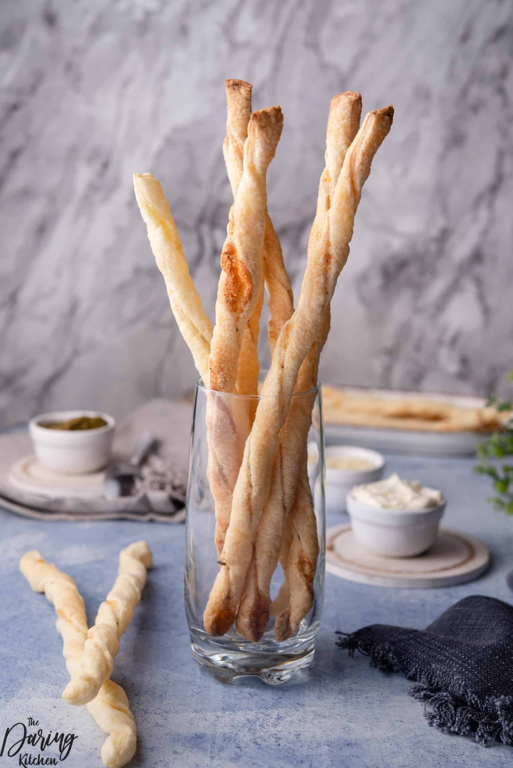 4-Ingredient Puff Pastry Cheese Straws - Daring Kitchen
