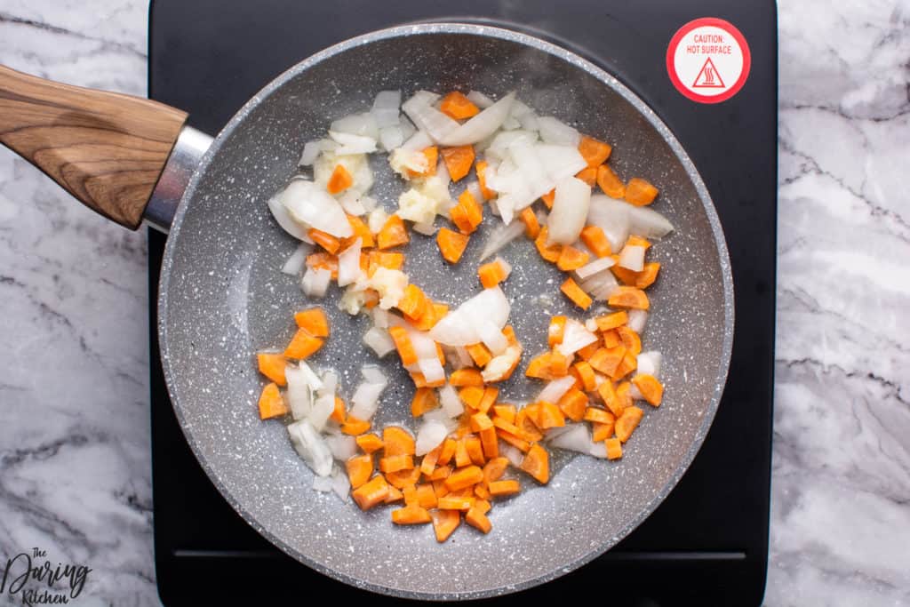 Vegetarian Samosa Pie With Puff Pastry And Veggies! - Daring Kitchen