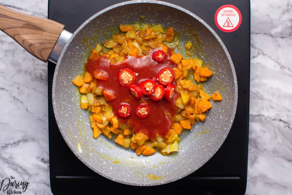 Vegetarian Samosa Pie With Puff Pastry And Veggies! - Daring Kitchen