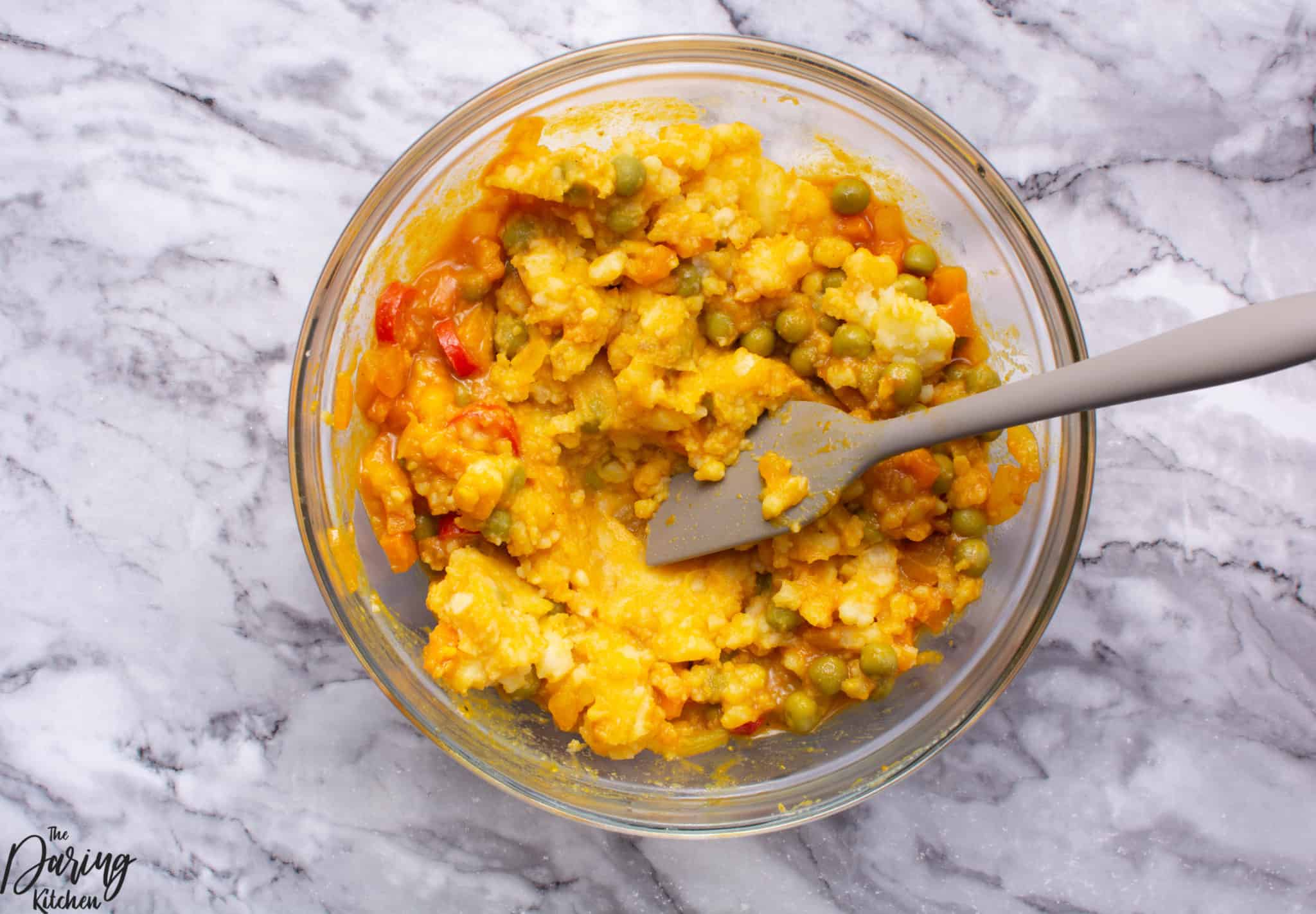 Vegetarian Samosa Pie With Puff Pastry And Veggies! - Daring Kitchen