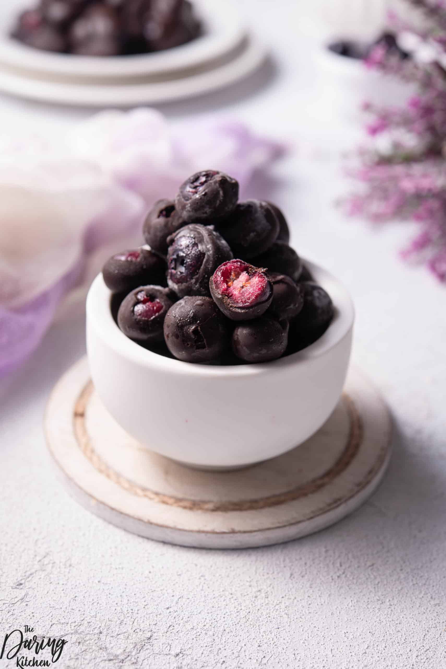 How To Make Chocolate Covered Blueberries - Daring Kitchen