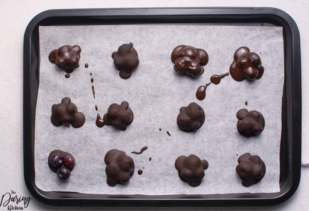 How To Make Chocolate Covered Blueberries - Daring Kitchen