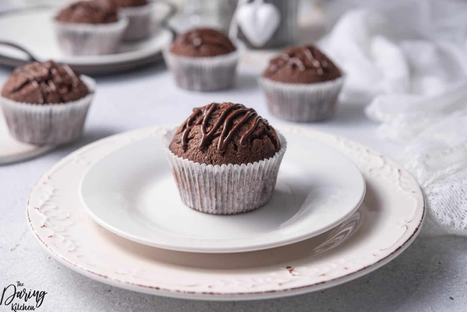 Chocolate Fudge Muffins - Daring Kitchen