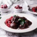 Chocolate Ravioli With Mascarpone And Raspberry Sauce - Daring Kitchen