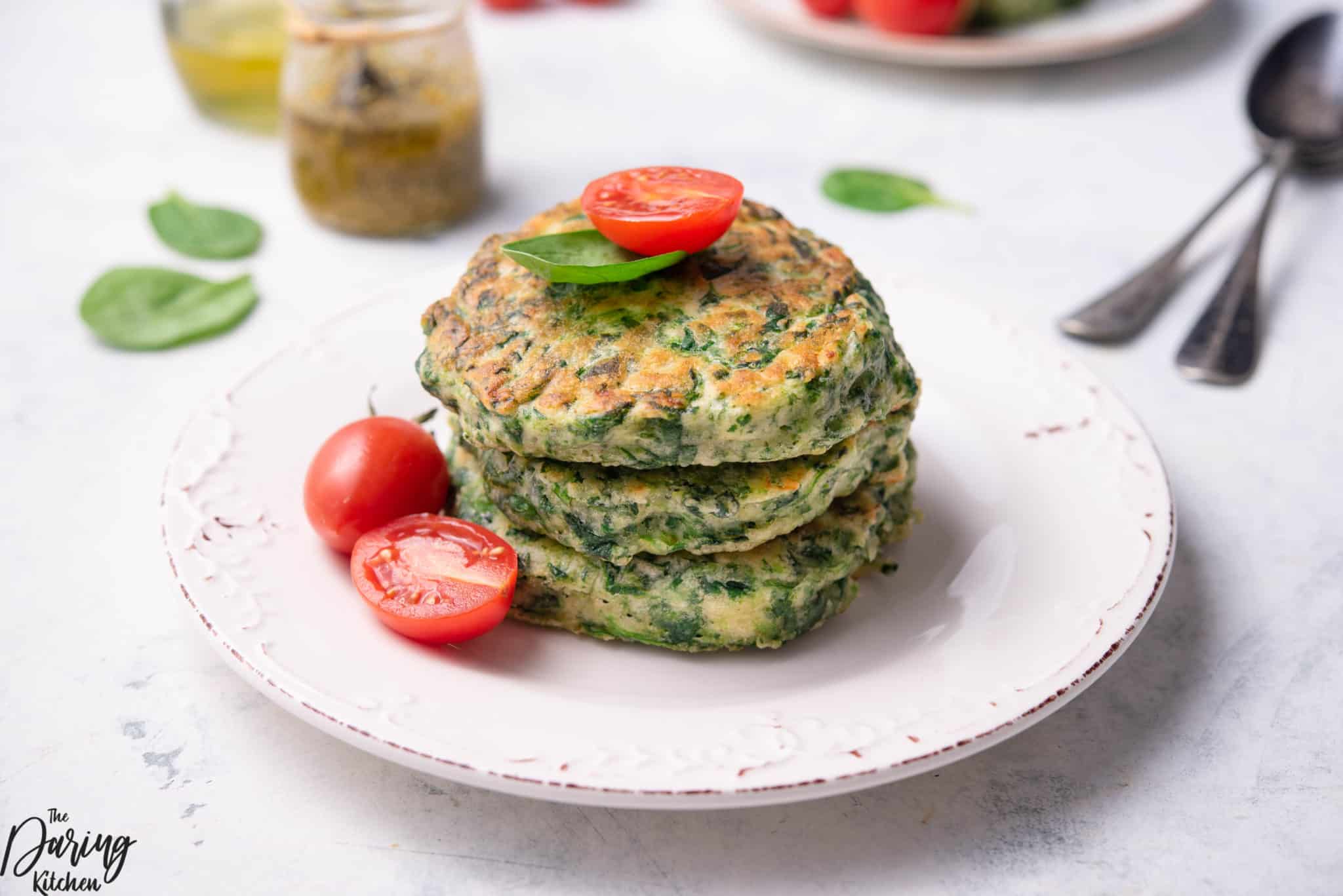 How To Make Spinach Fritters - Daring Kitchen