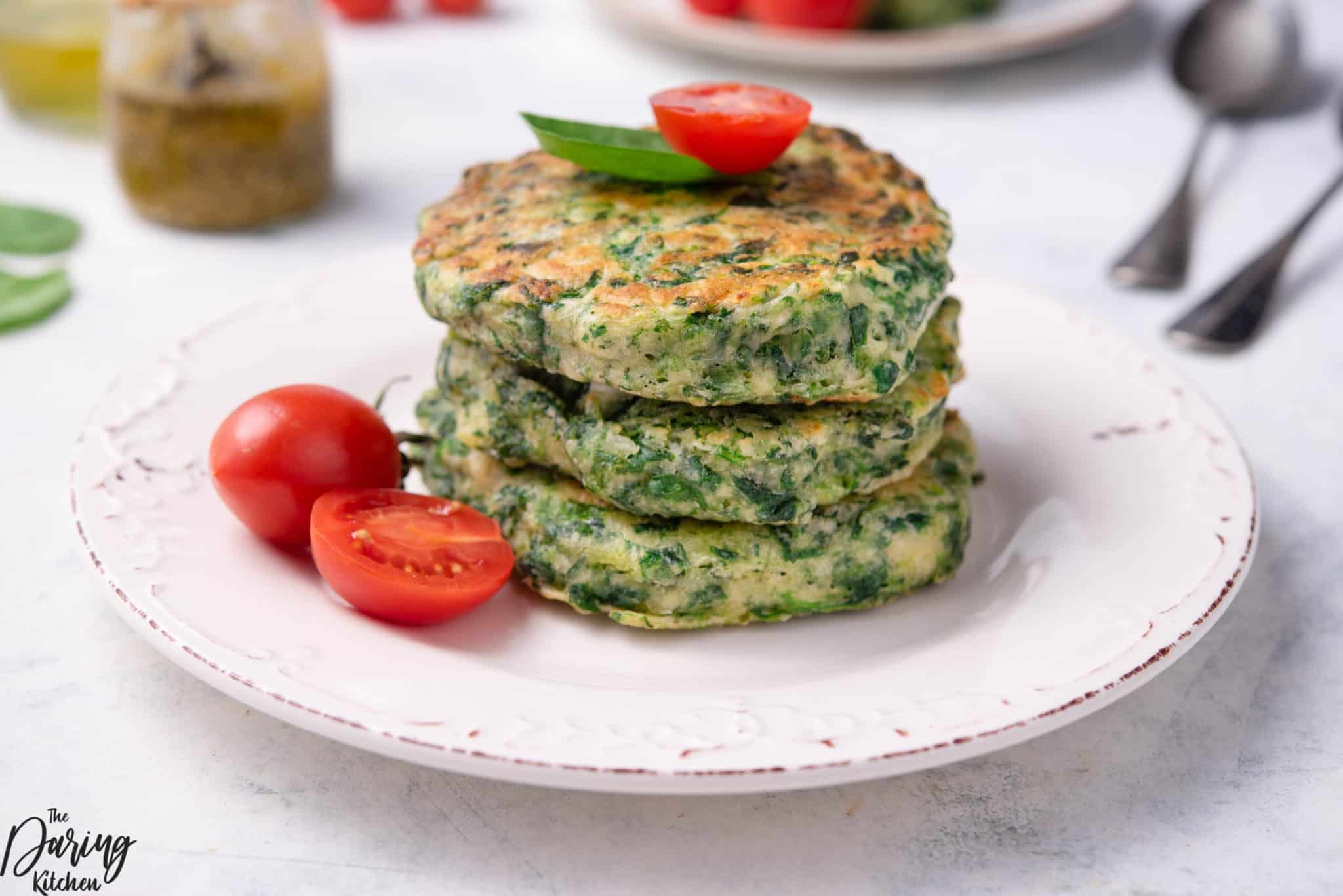 How To Make Spinach Fritters - Daring Kitchen