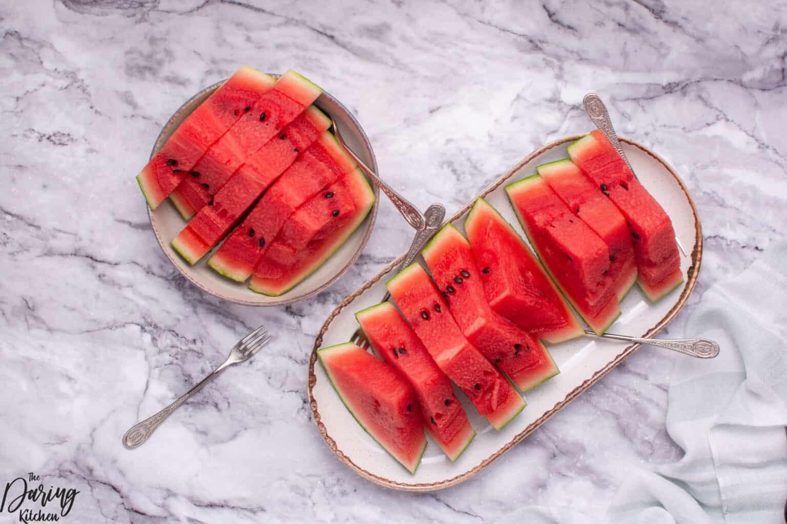 How To Cut A Watermelon: Our Step-By-Step Guide! - Daring Kitchen